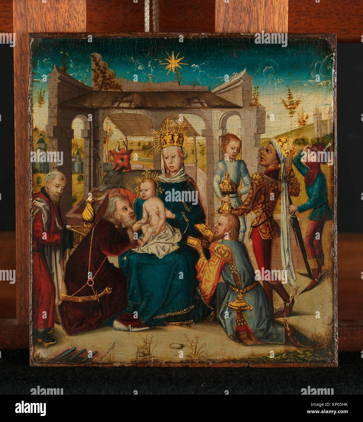 Jan van eyck the adoration of hi-res stock photography and images - Alamy