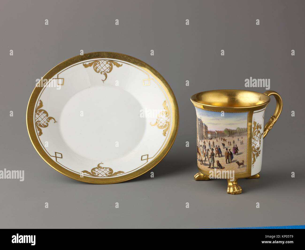 Cup and saucer. Artist: Royal Porcelain Manufactory (Königliche ... Cup and saucer. Artist: Royal Porcelain Manufactory (Königliche ...