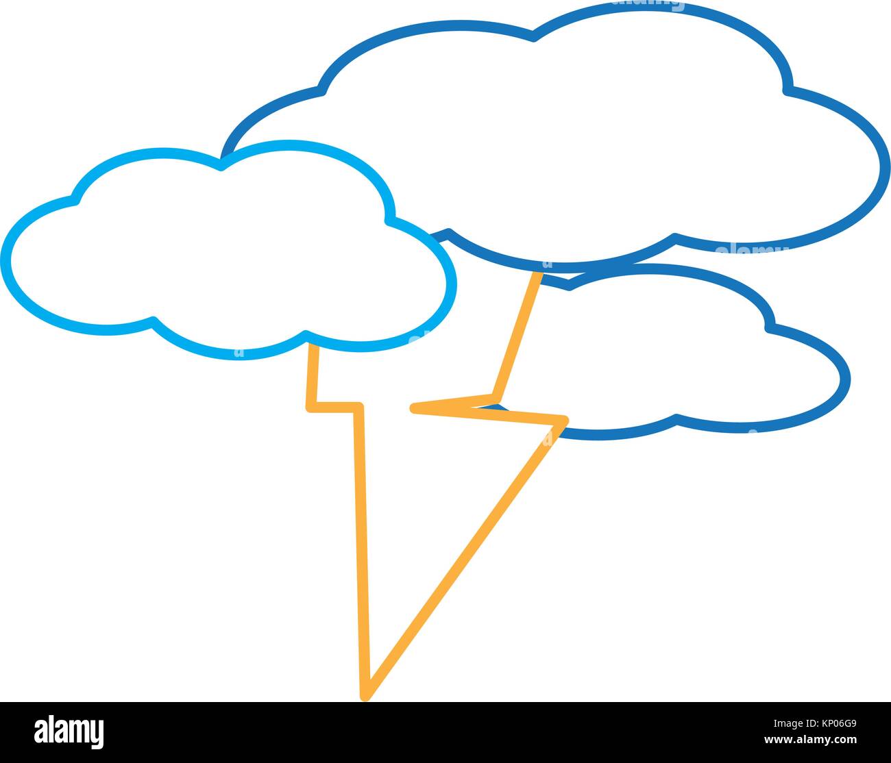 thunder and clouds icon Stock Vector Image & Art - Alamy