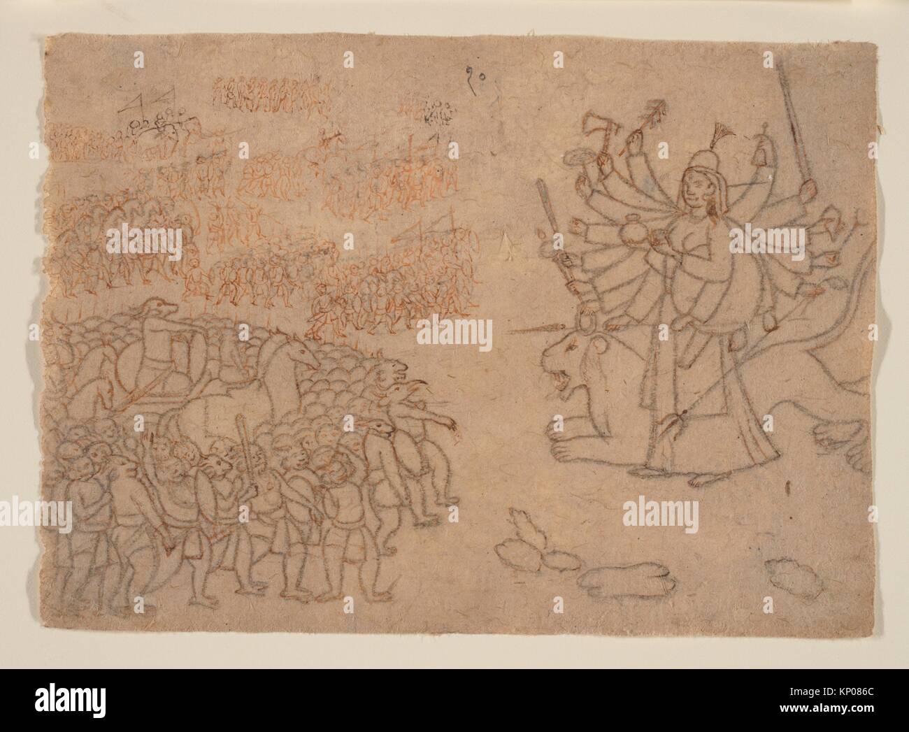 Mahisha durga hi-res stock photography and images - Alamy