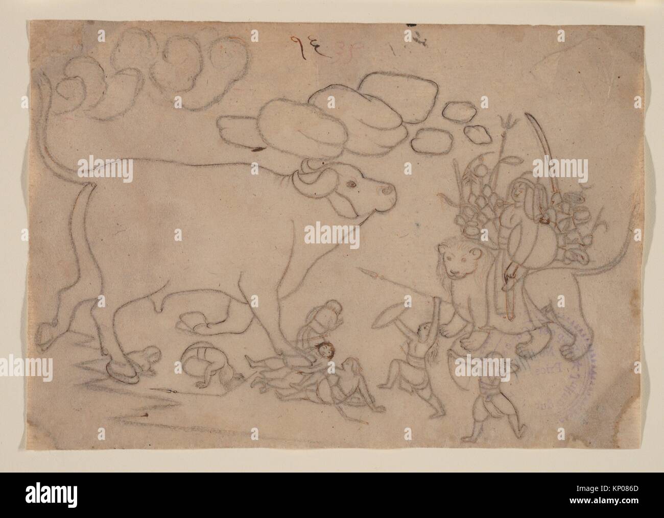 Mahisha durga hi-res stock photography and images - Alamy