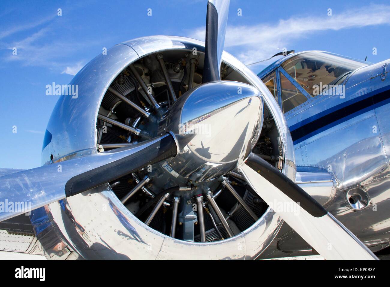 Light aircraft beechcraft hi-res stock photography and images - Alamy