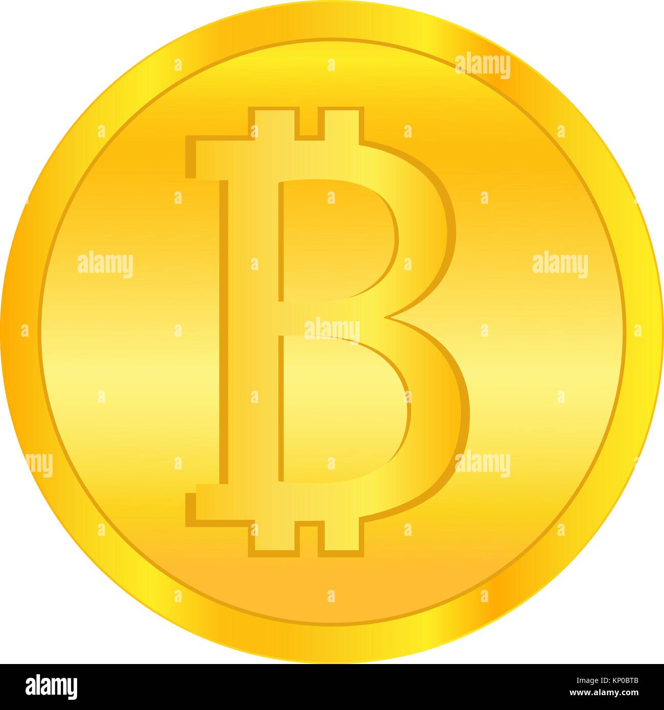 bit coin gold money vector Stock Vector Image & Art - Alamy