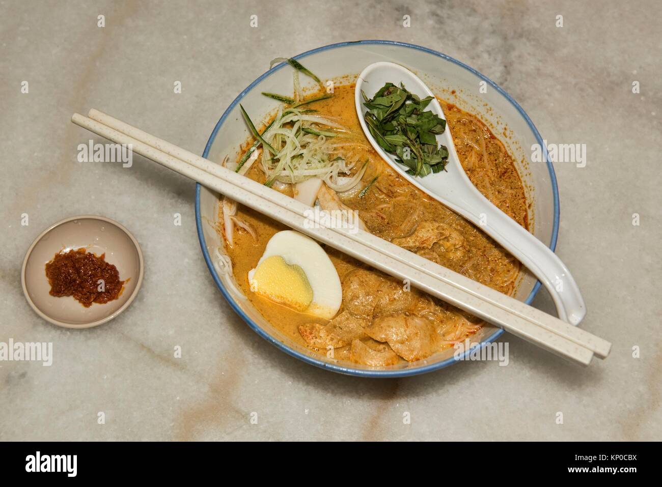 Malacca nonya laksa hi-res stock photography and images - Alamy