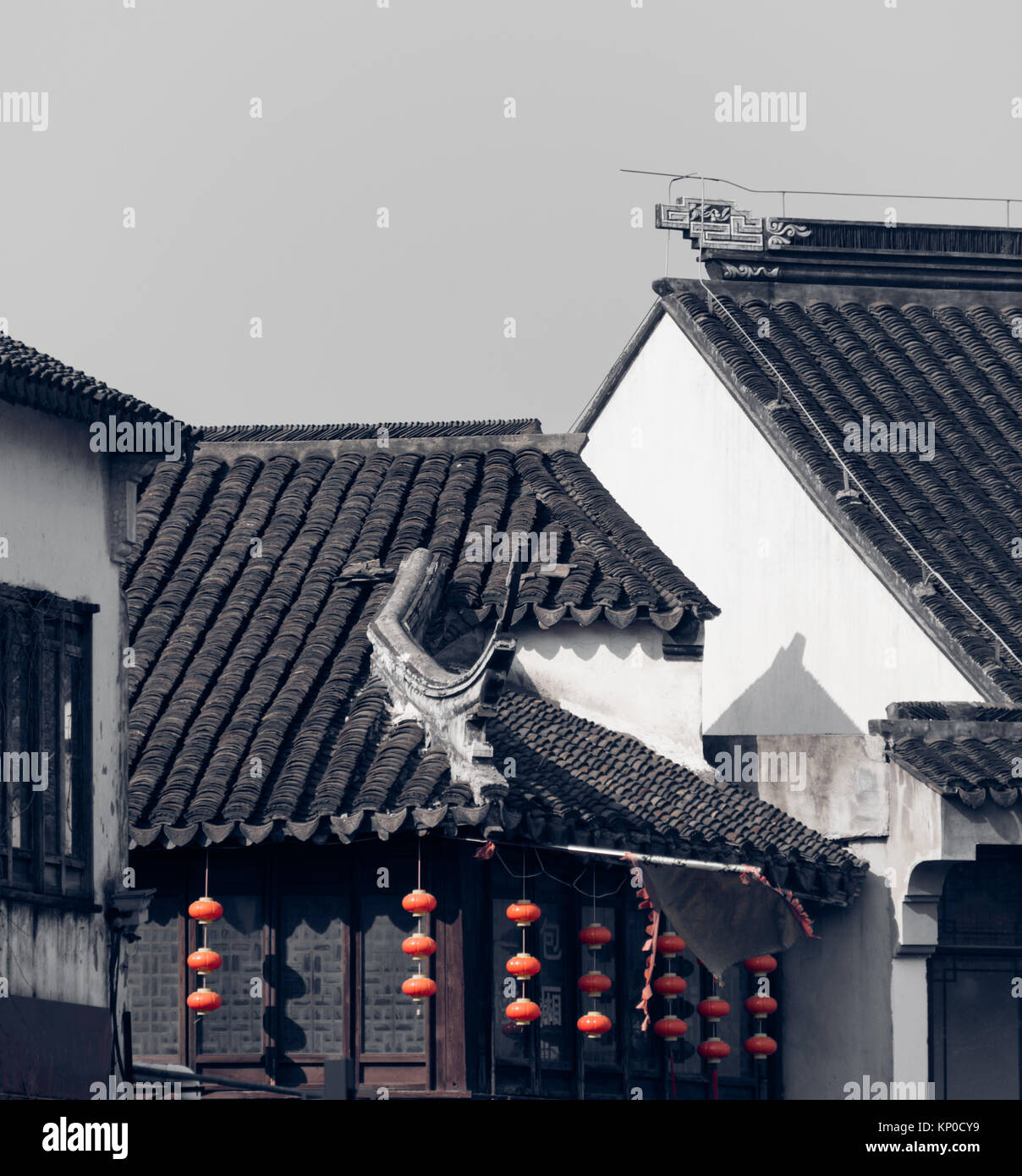Chinese historic and traditional buildings in old villages of China ...