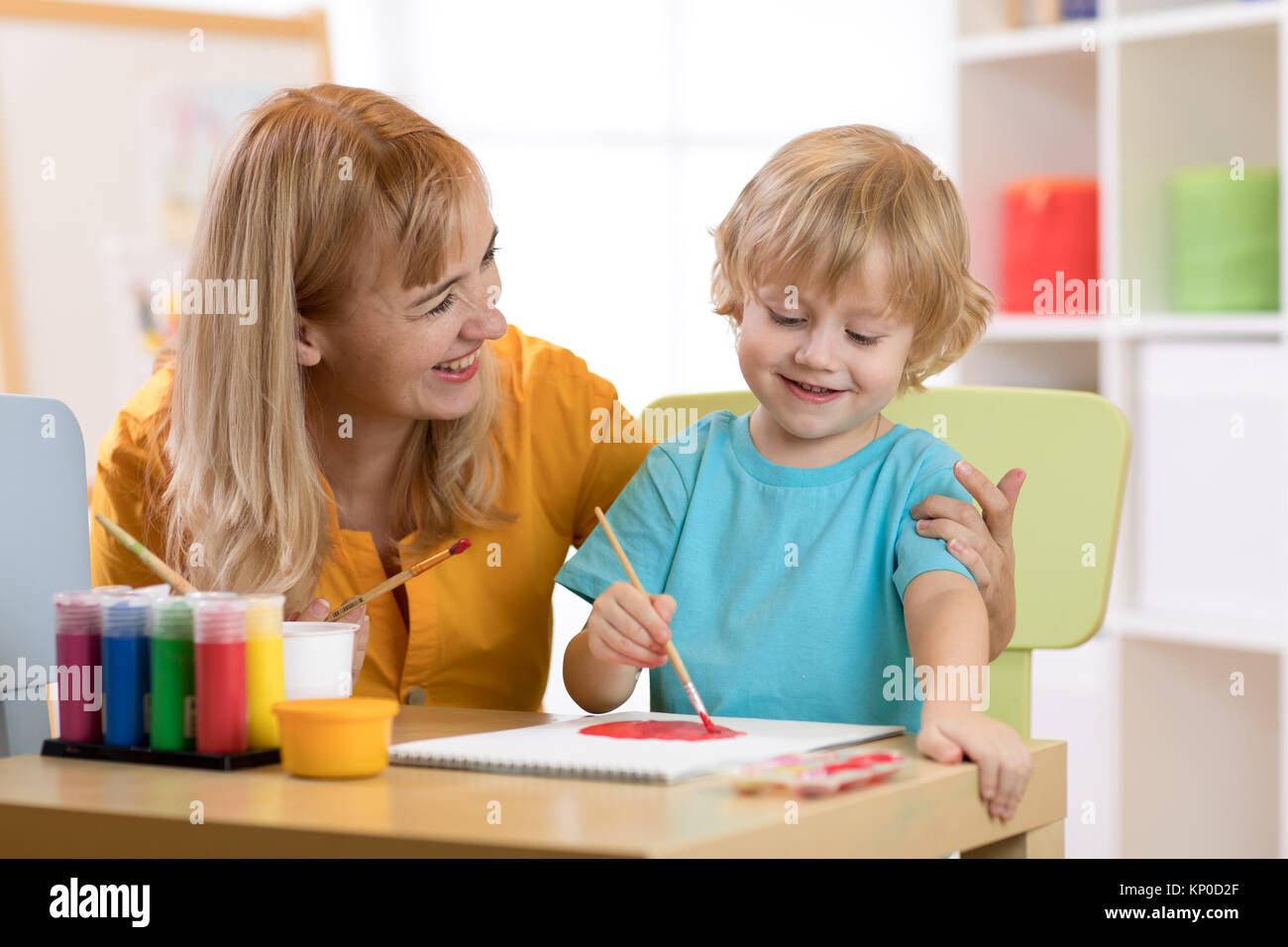 Parent teacher child together hi-res stock photography and images - Alamy