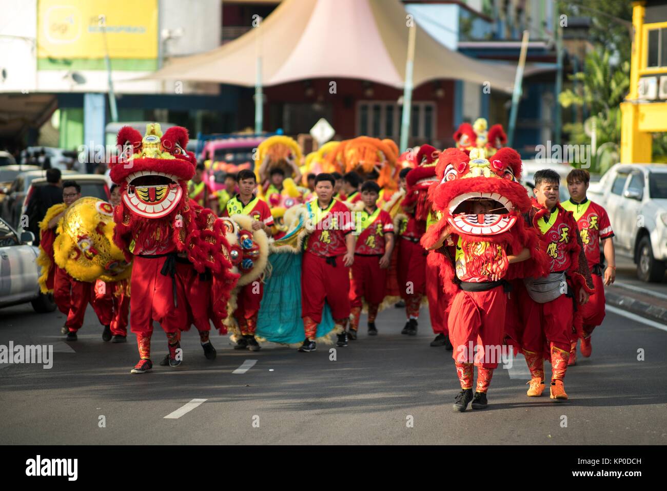 Chinese hong san si temple in kuching hi-res stock photography and ...