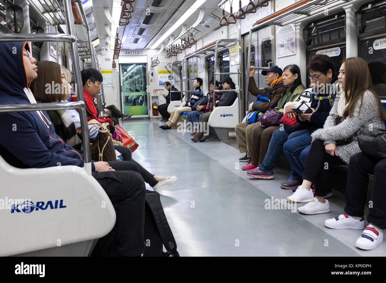 South korea korean metro hi-res stock photography and images - Alamy