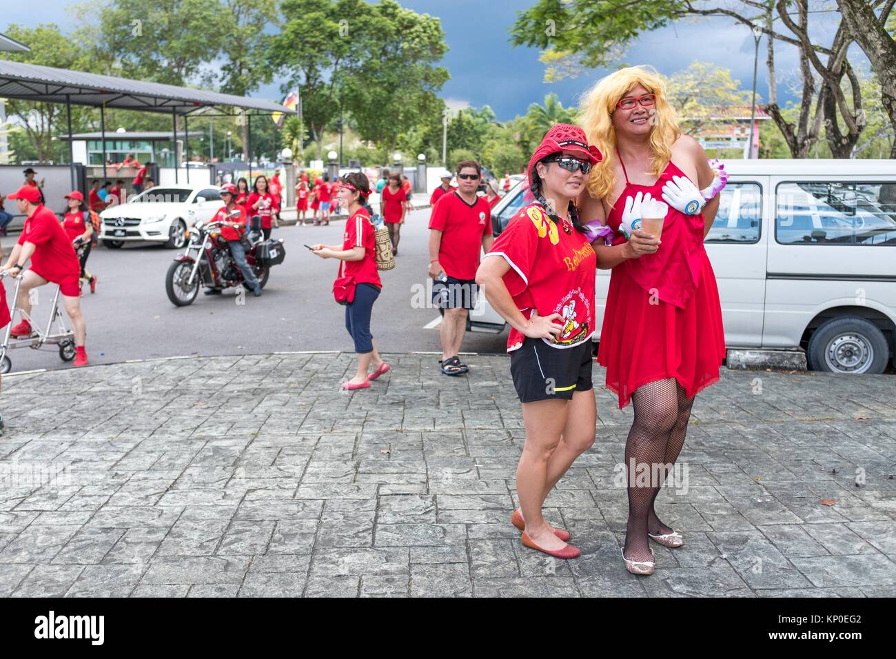 Borneo Nash Hash Charity Run in Kuching, Sarawak, Malaysia Stock Photo ...
