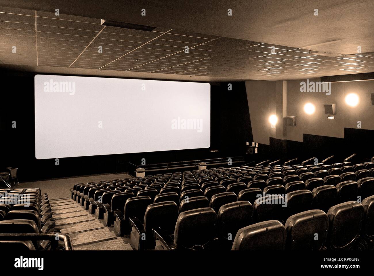Cinema interior hi-res stock photography and images - Alamy