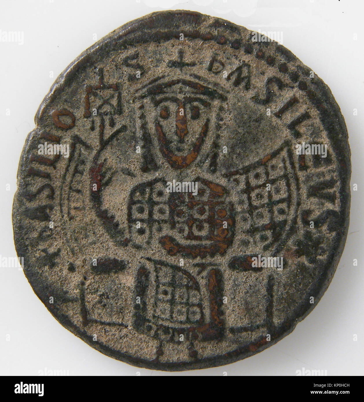 Coin of Basil I MET sf17-6-94s1 465911 Byzantine, Coin of Basil I, 9th ...