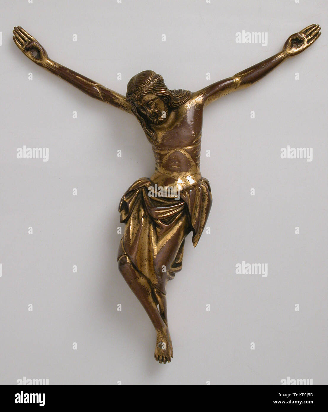 This 14th-century Italian sculpture depicts Christ on the cross. Made ...