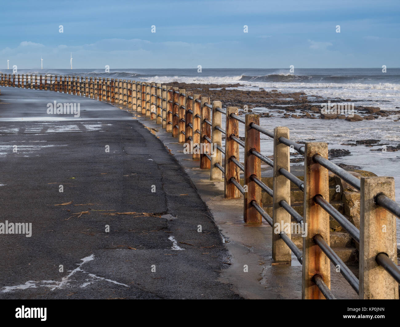 Tynemouth Harbour, Northumbria Stock Photo - Alamy