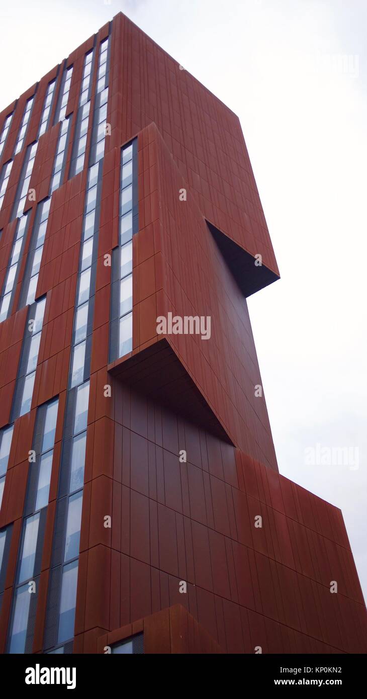 Photo from the base of Broadcasting Tower, Leeds Beckett University ...