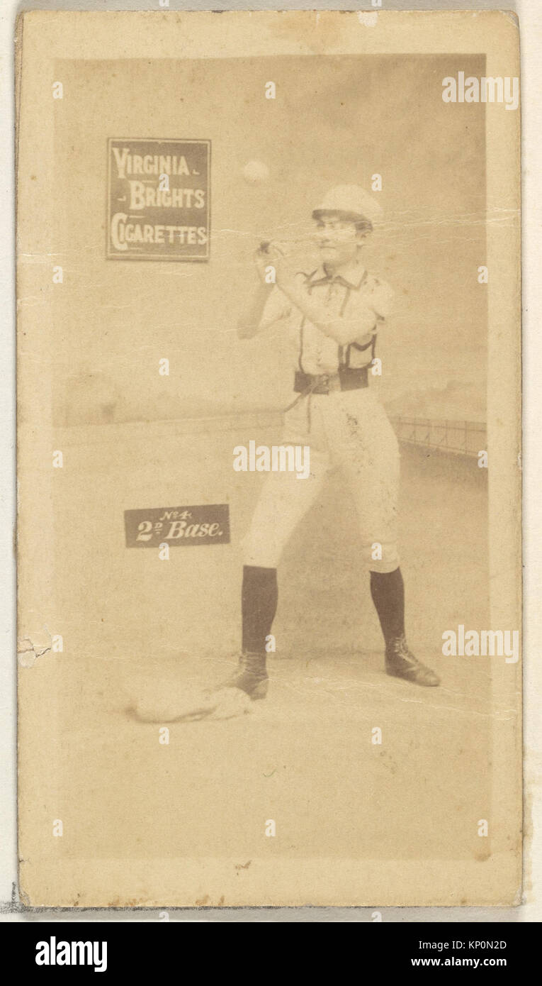 A card showing a female baseball player at 2nd base, highlighting ...