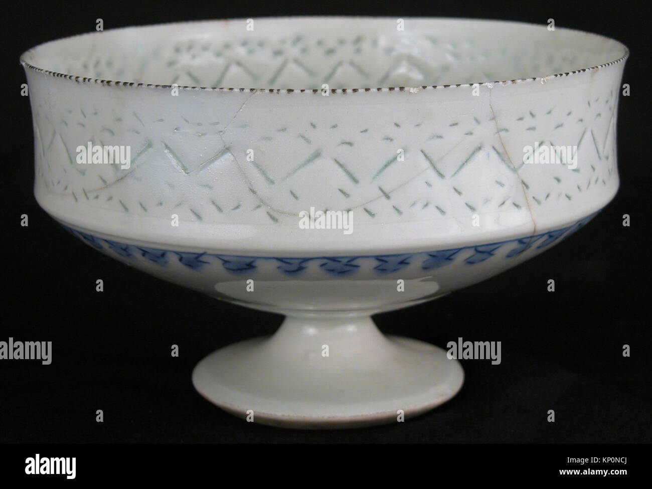 This dish is a ceramic object preserved in the MET collection ...
