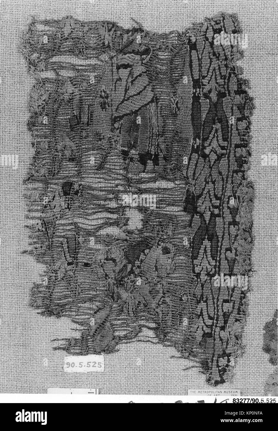Illustration of MET fragment highlights partial artifact, showing ...