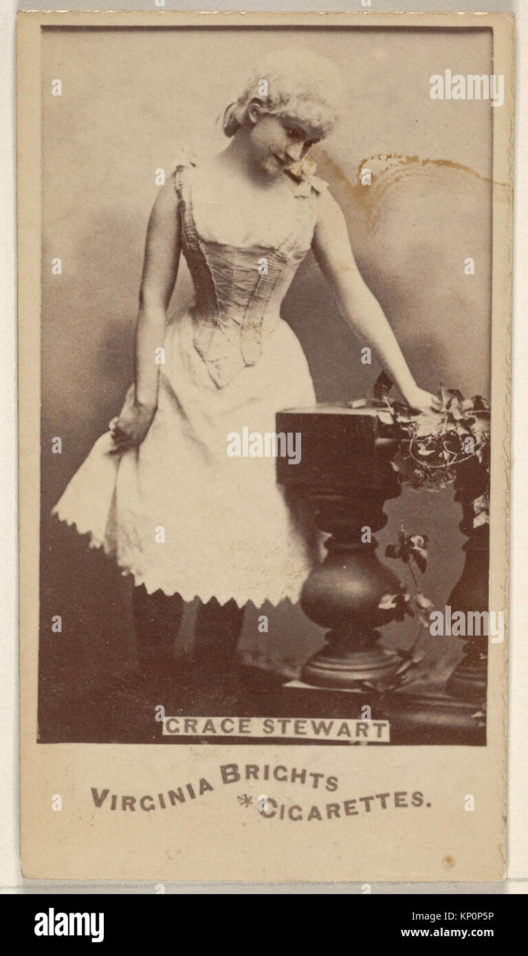 Grace Stewart, from the Actors and Actresses series (N45, Type 6) for ...