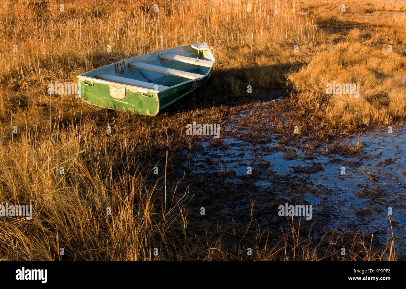 Multiple valuesAn abandoned boat in the Great Marsh in Barnstable (MA ...
