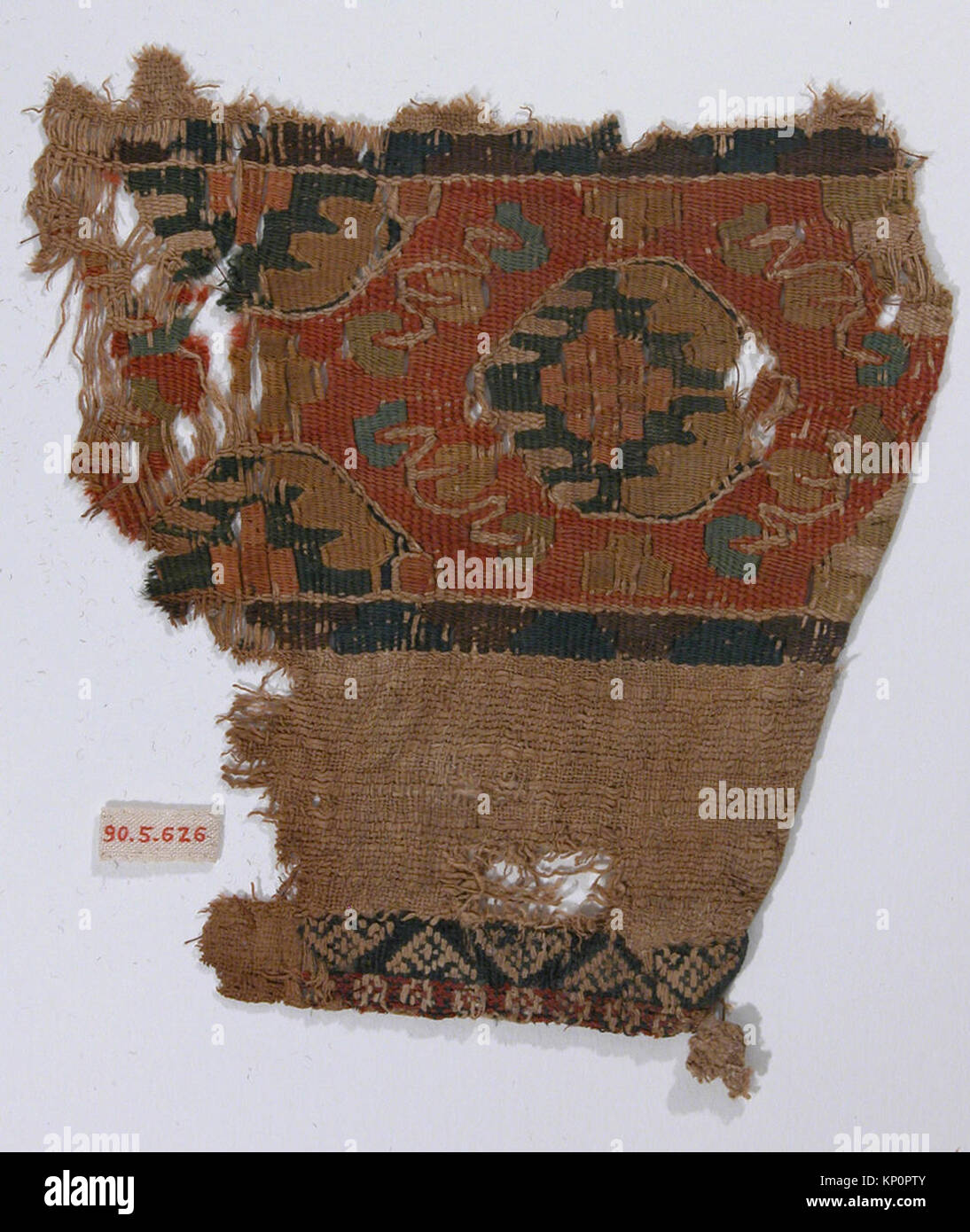 Fragment of a Sleeve MET sf90-5-626a 444105 Stock Photo - Alamy