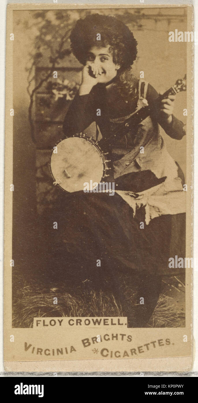 This card depicts actress Floy Crowell from the Actors and Actresses ...