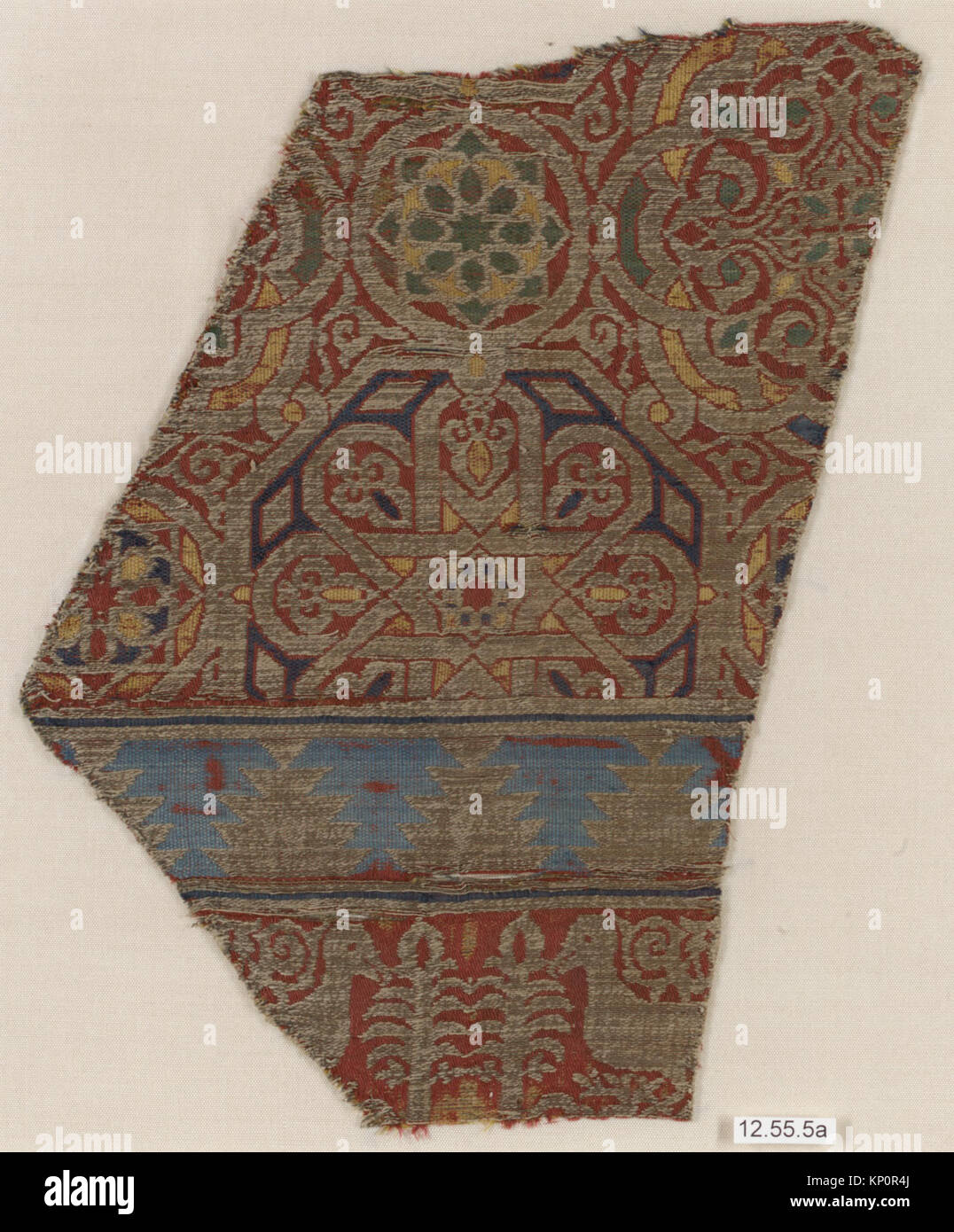 This artwork shows a fragment (MET DP17771) from a historic object ...