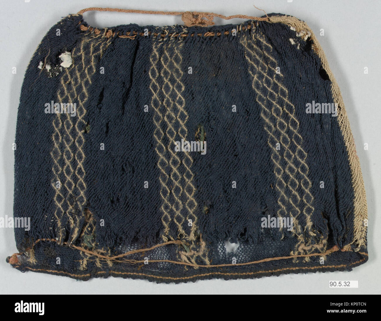 A historical hat preserved in the Metropolitan Museum of Art, showing ...