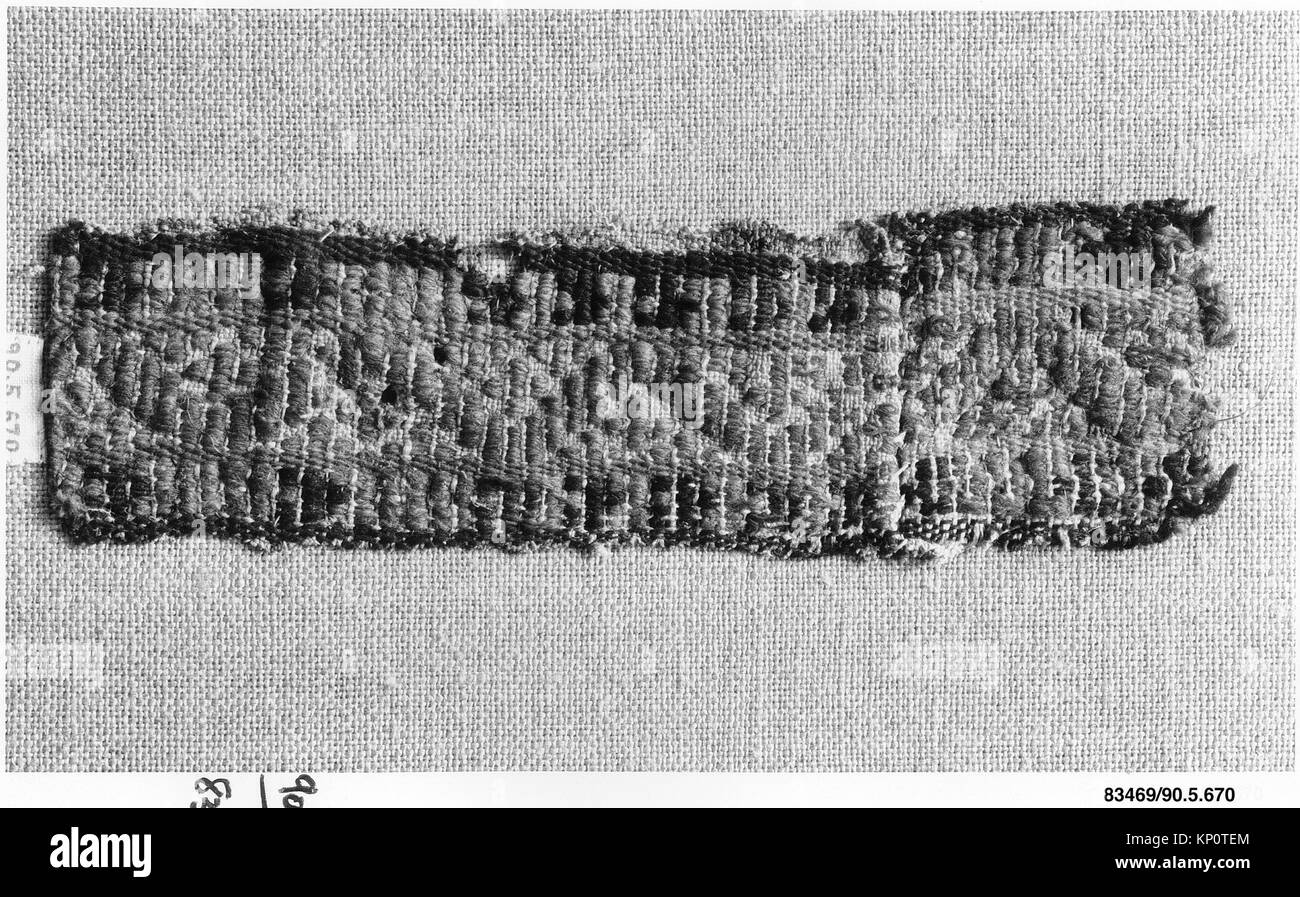 This fragment is part of a papyrus scroll, possibly from the New ...