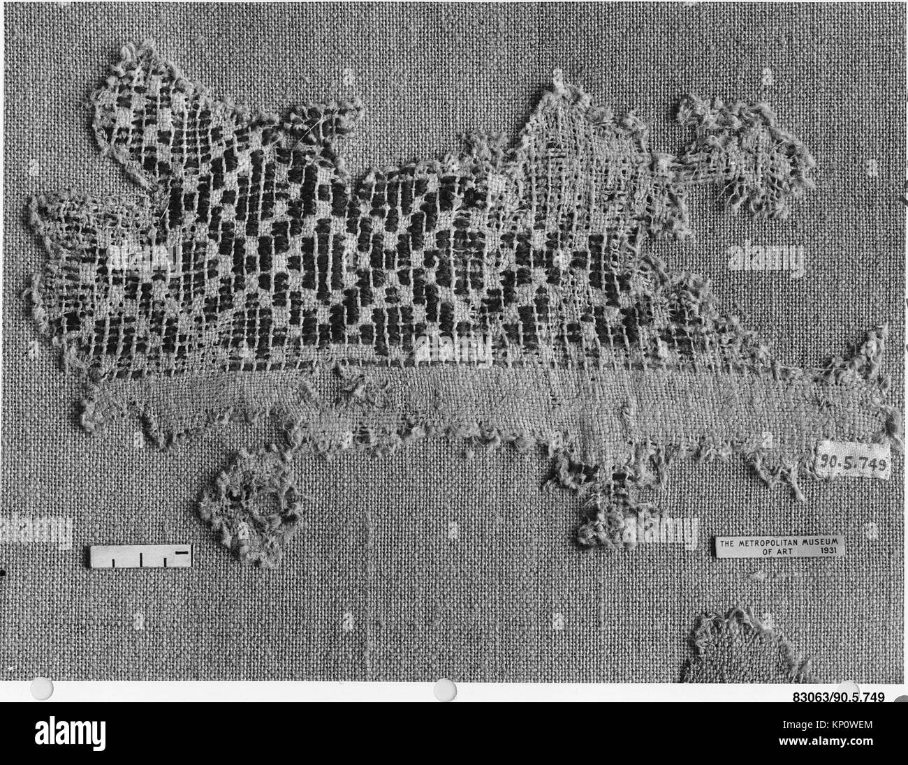A preserved fragment of a historical object showing material, form, and ...