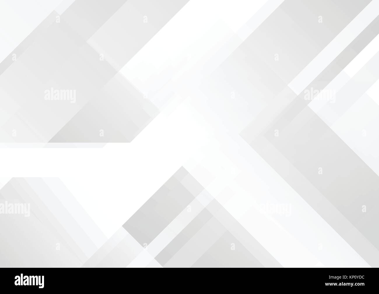 Abstract grey and white tech geometric corporate design background ...