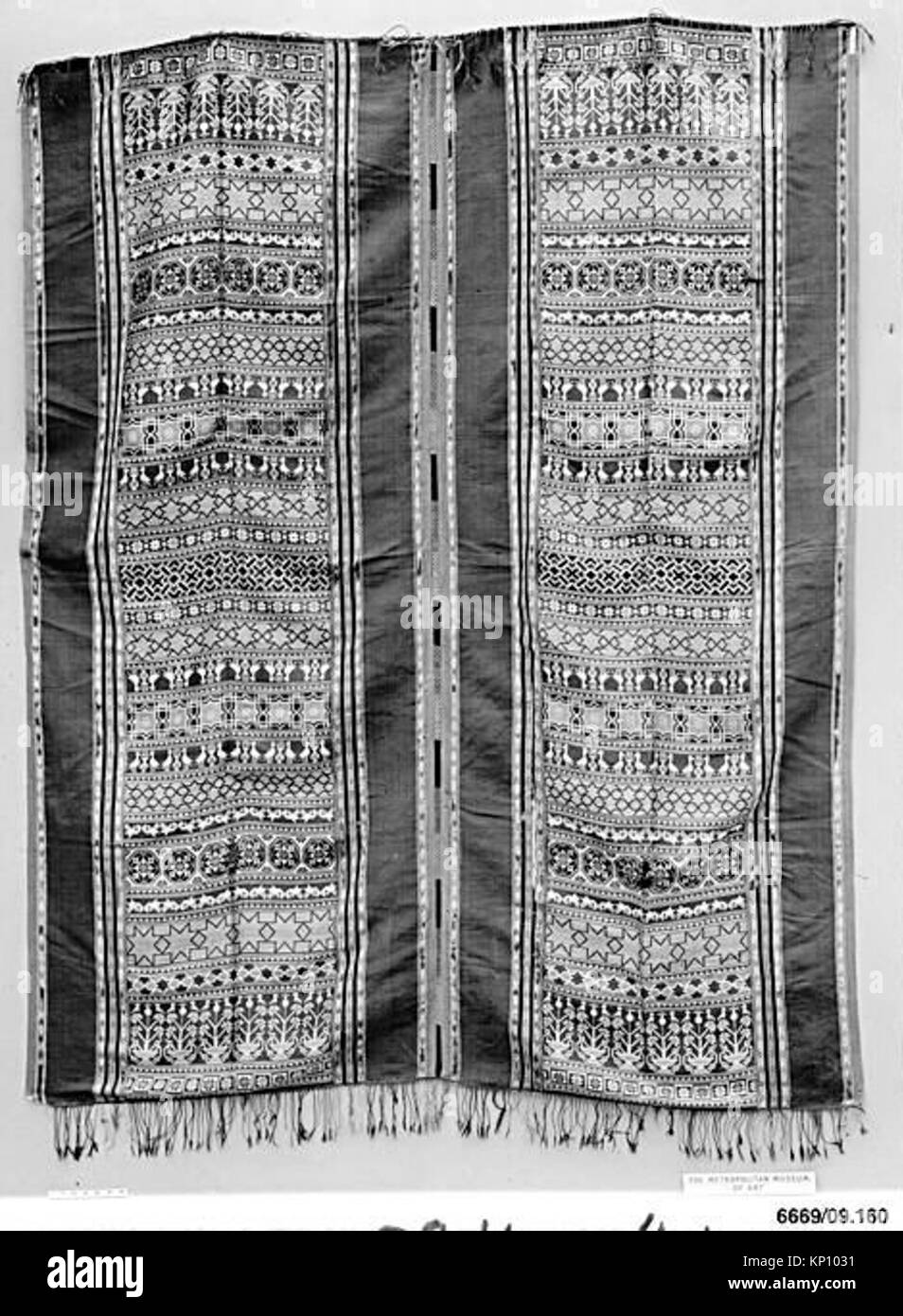 An illustration of an 18th-century hanging textile, cataloged as MET ...