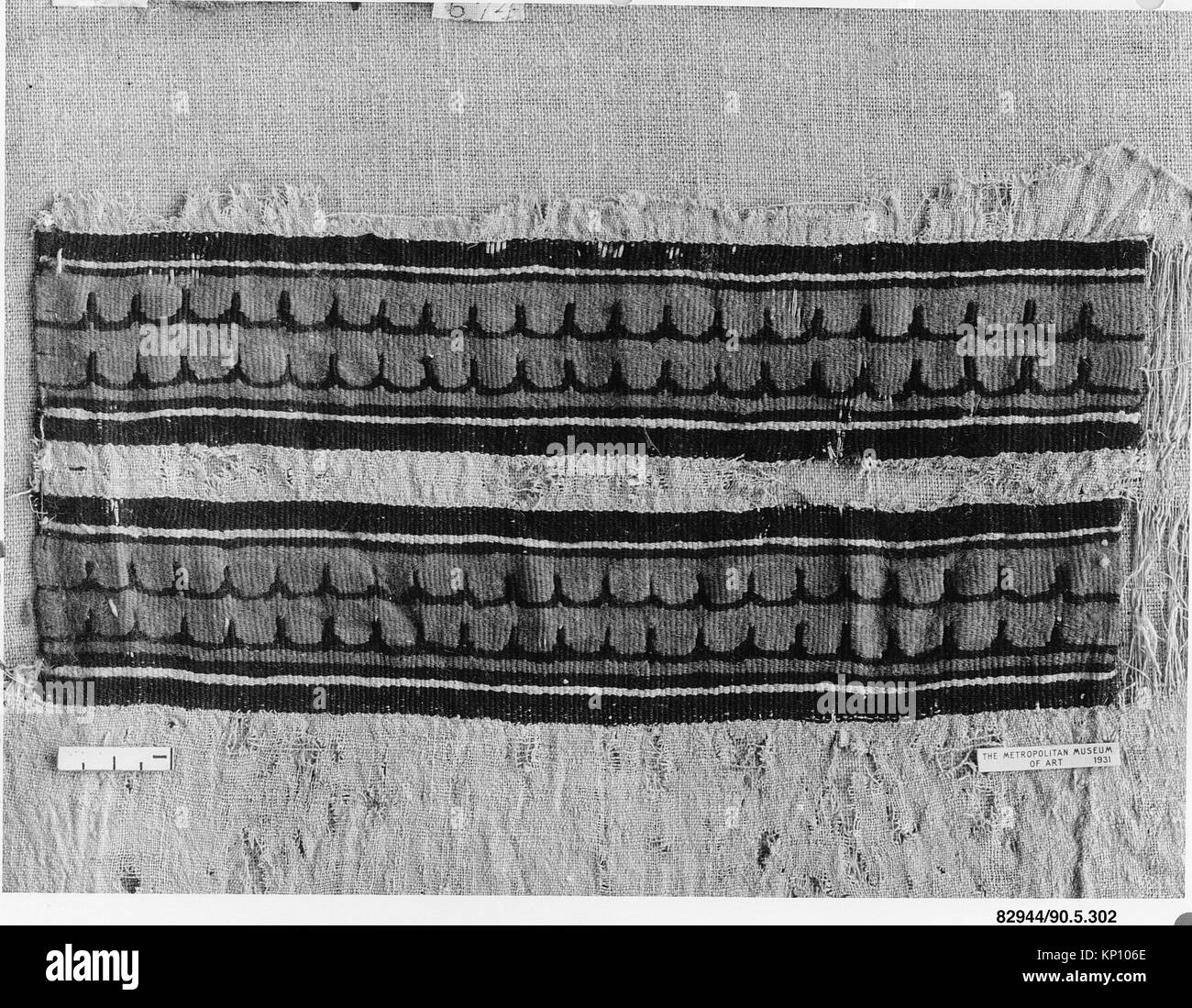 Fragment of a Sleeve MET 82944 443788 Stock Photo - Alamy