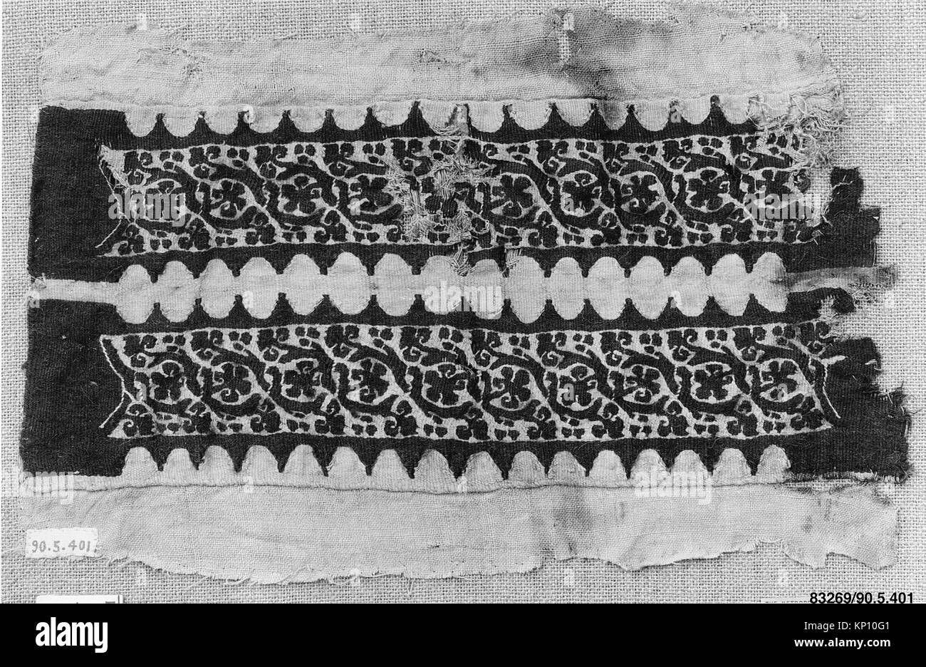 Fragment of a Sleeve MET 83269 443887 Stock Photo - Alamy