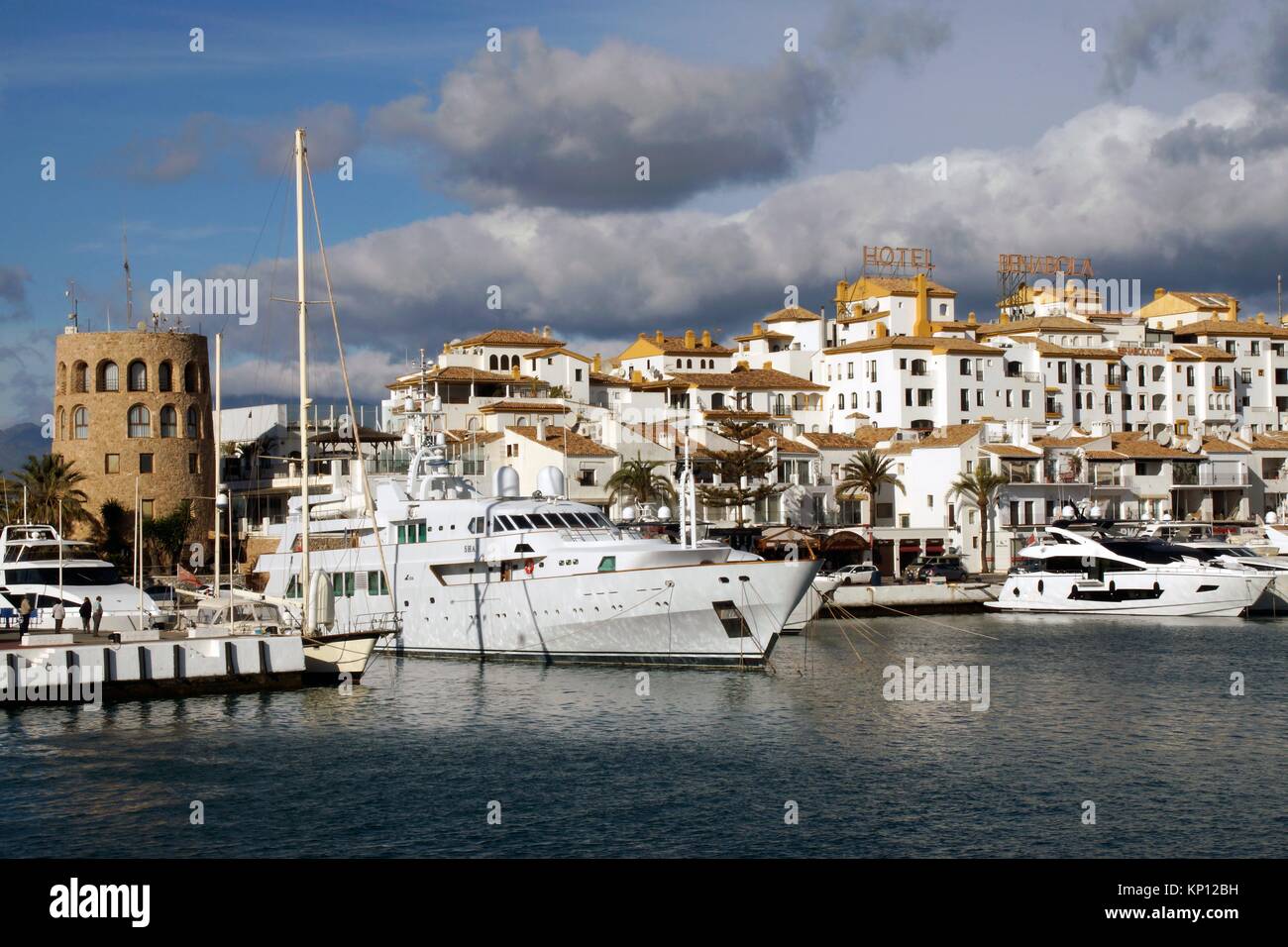 Yacht In The Port Of Marbella High Resolution Stock Photography and ...