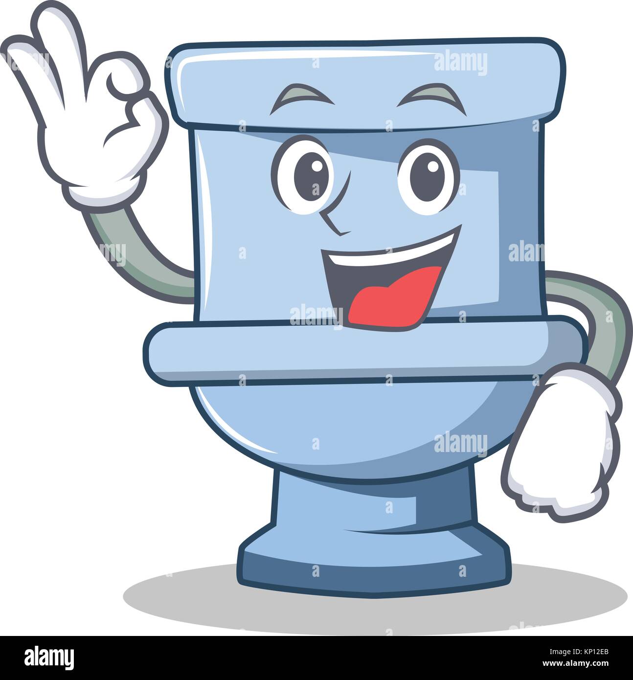 Cartoon Toilet Clip Art