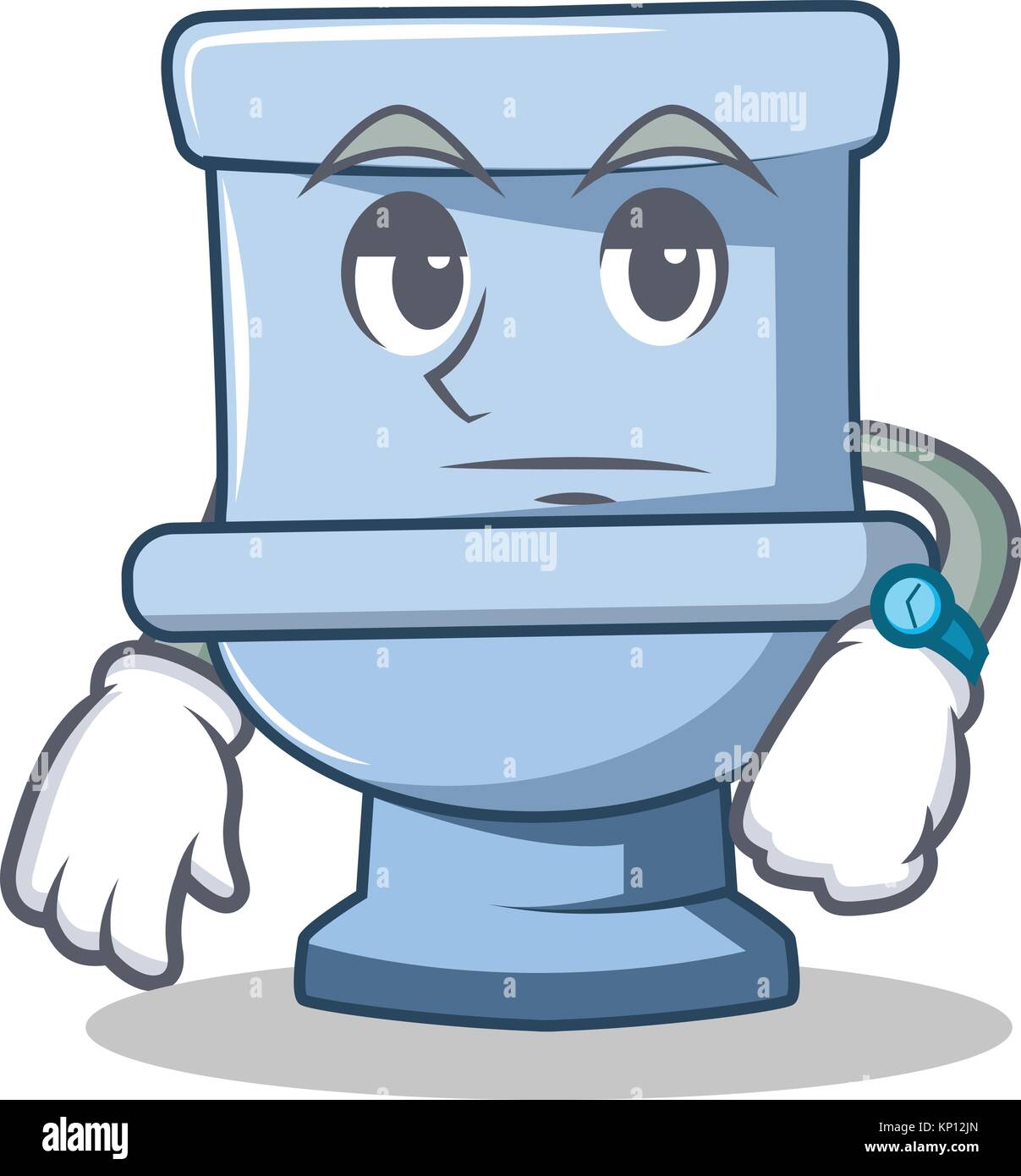 Wait toilet Stock Vector Images - Alamy