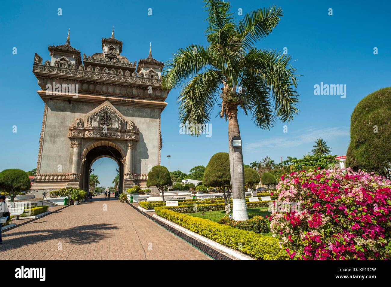 Patuxay Monument High Resolution Stock Photography and Images - Alamy
