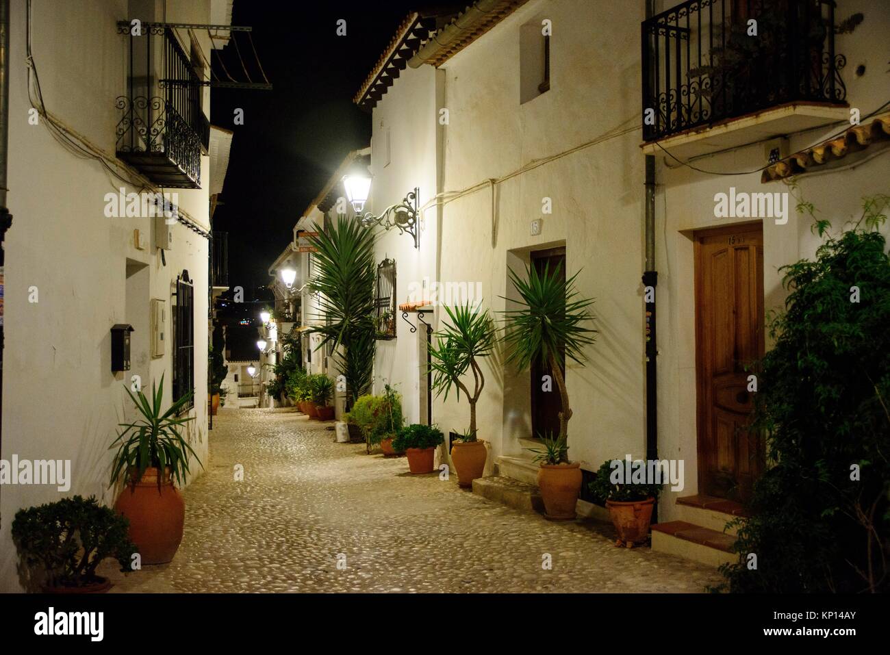 Altea Old Town Stock Photos & Altea Old Town Stock Images - Alamy
