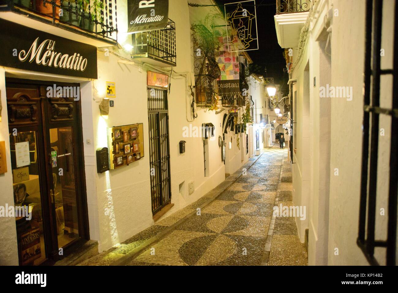 Altea night alicante costa blanca hi-res stock photography and images ...