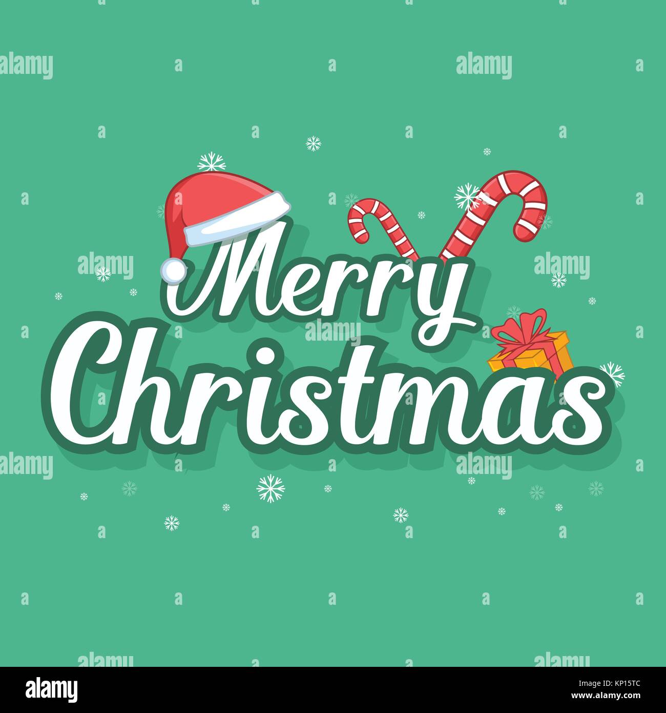 Christmas creative composition fir Stock Vector Images - Alamy