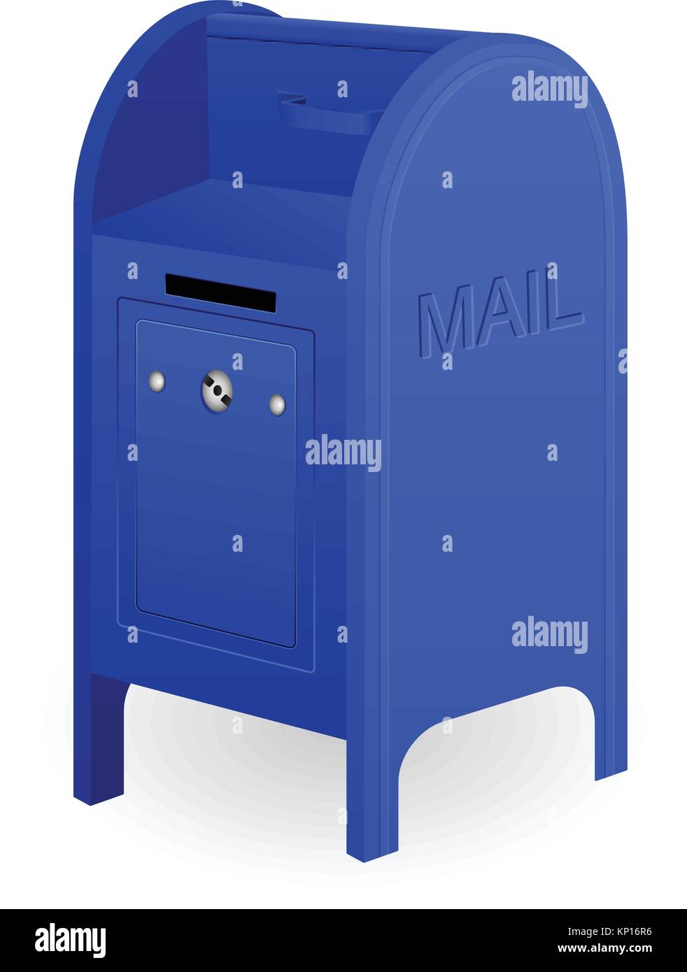 Mailbox on a white background Stock Vector Image & Art - Alamy