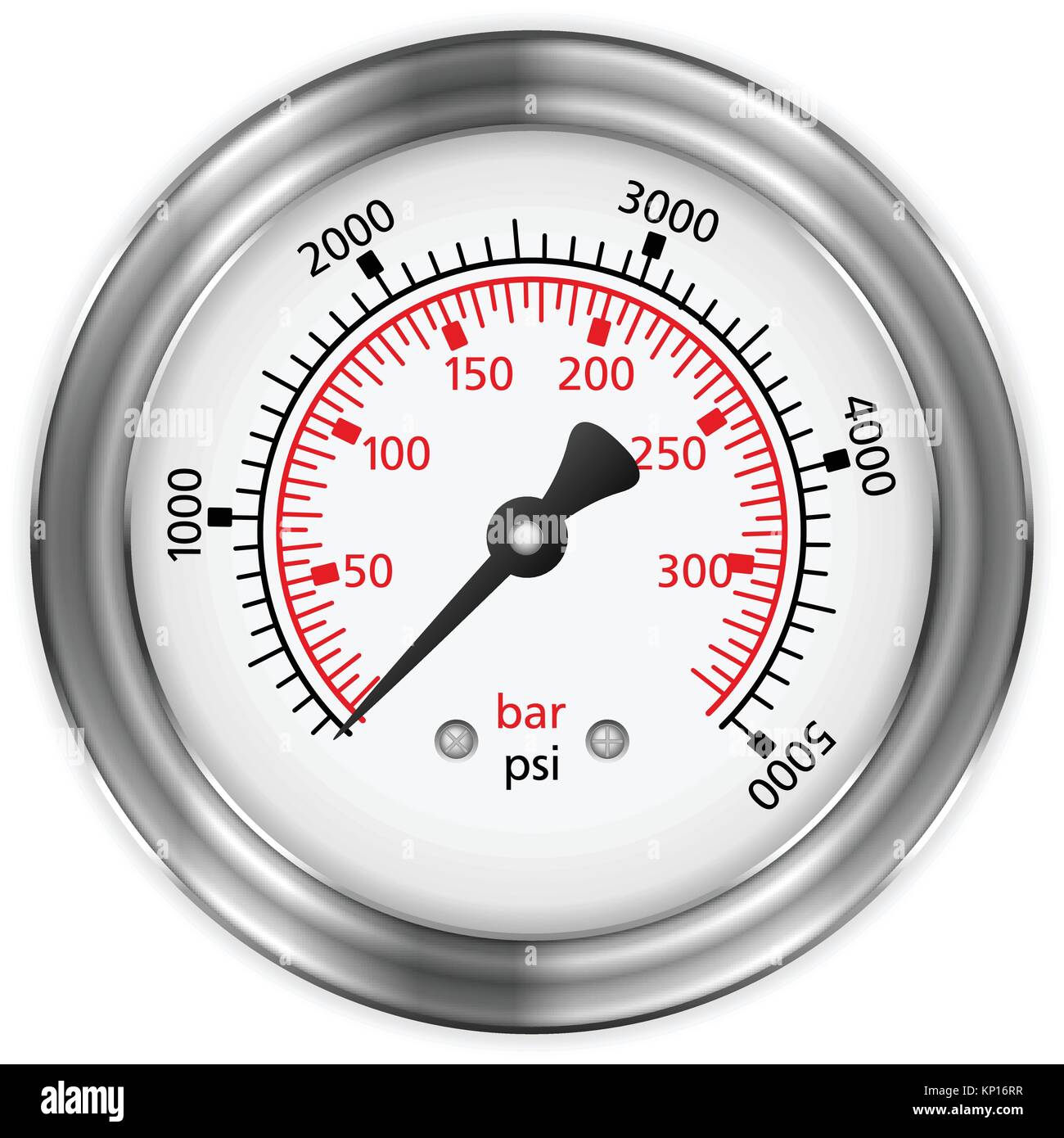 Manometer on a black background Stock Vector Image & Art - Alamy