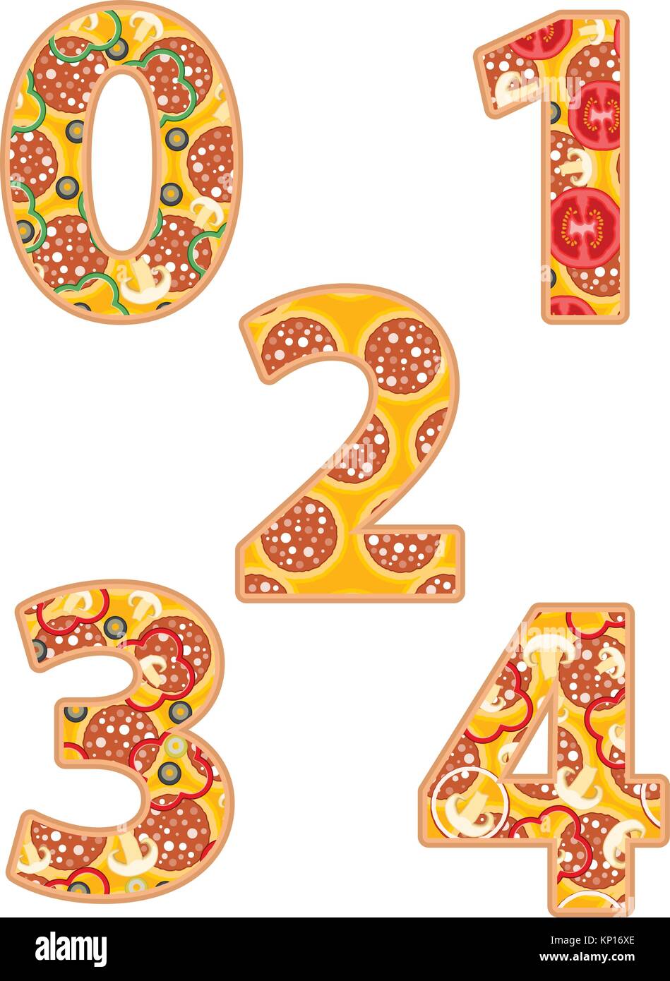 3 4 on Stock Vector Images - Alamy