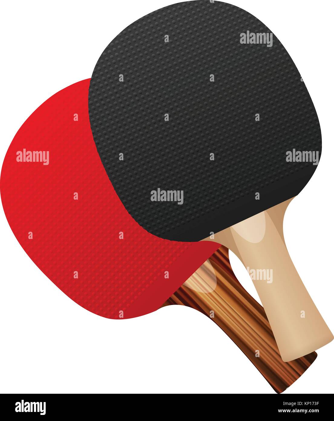 Bat table tennis Stock Vector Images - Alamy