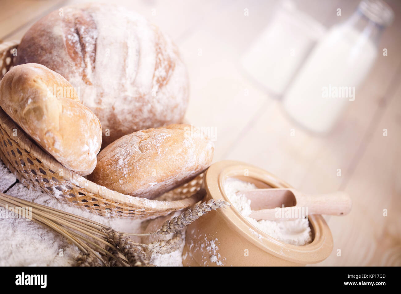 Organic food with healthy rural theme Stock Photo - Alamy