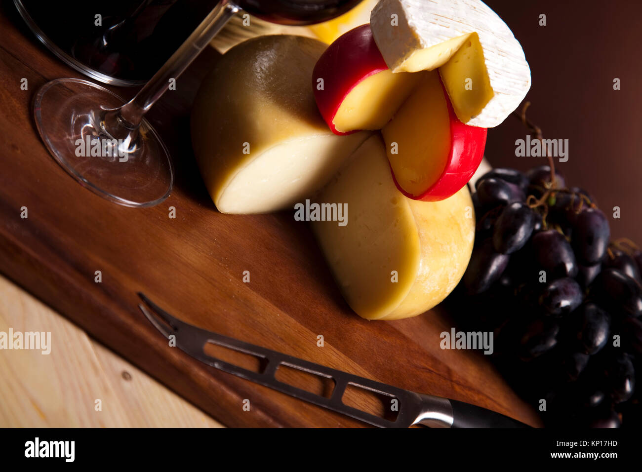 Piece of cheese, saturated ambient rural theme Stock Photo - Alamy