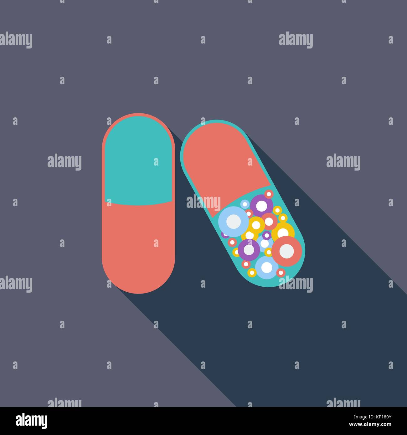 Aspirin Pill Single Stock Vector Images - Alamy