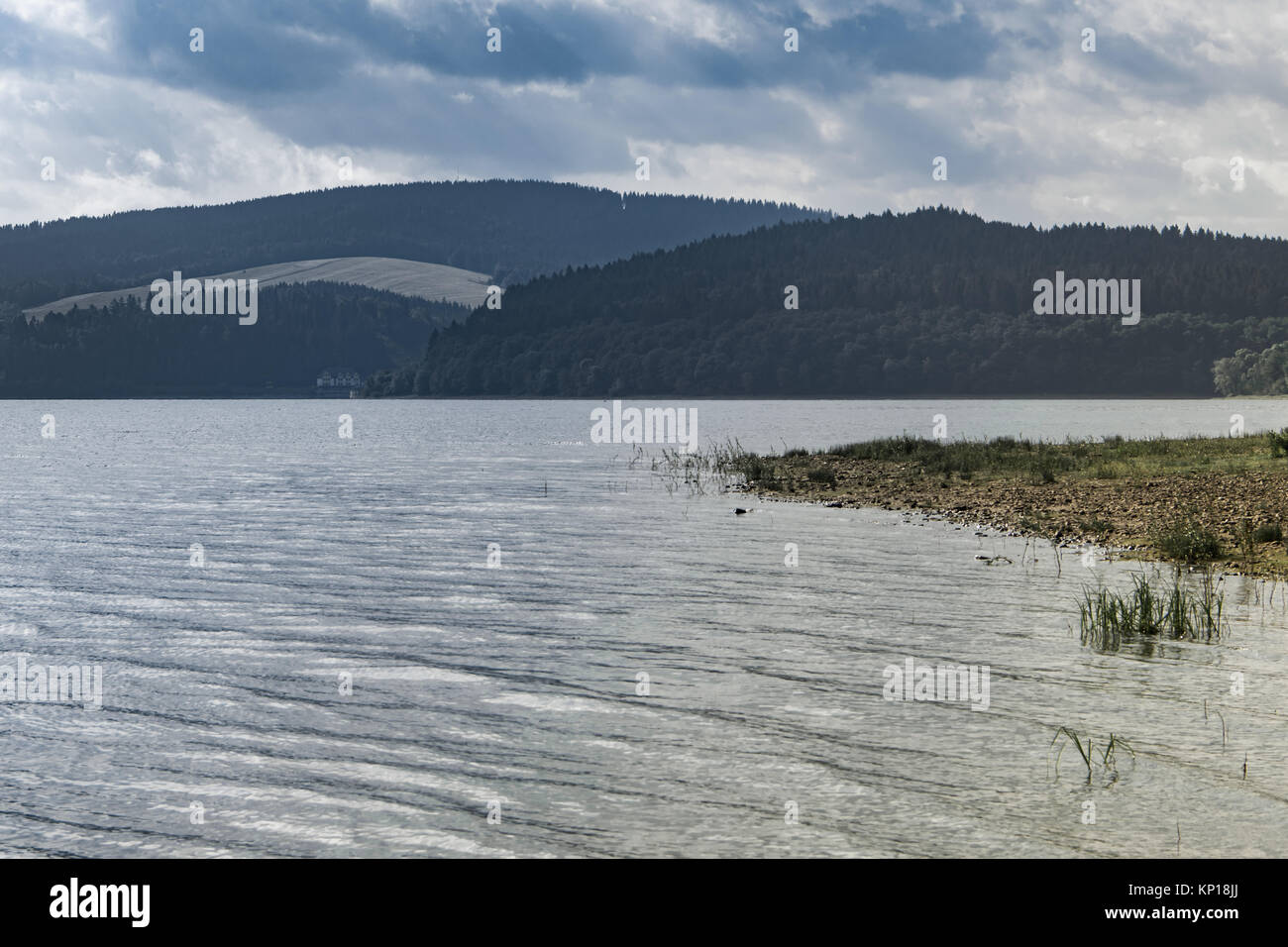 Orava reservoir with the view on the other bank Stock Photo - Alamy