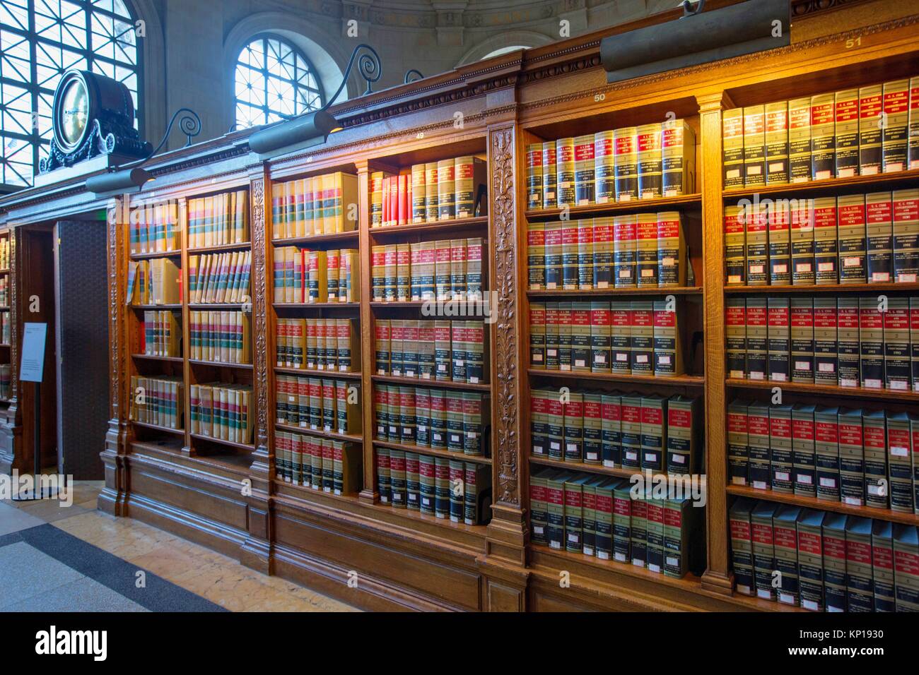 Boston Public Library Hall High Resolution Stock Photography and Images ...