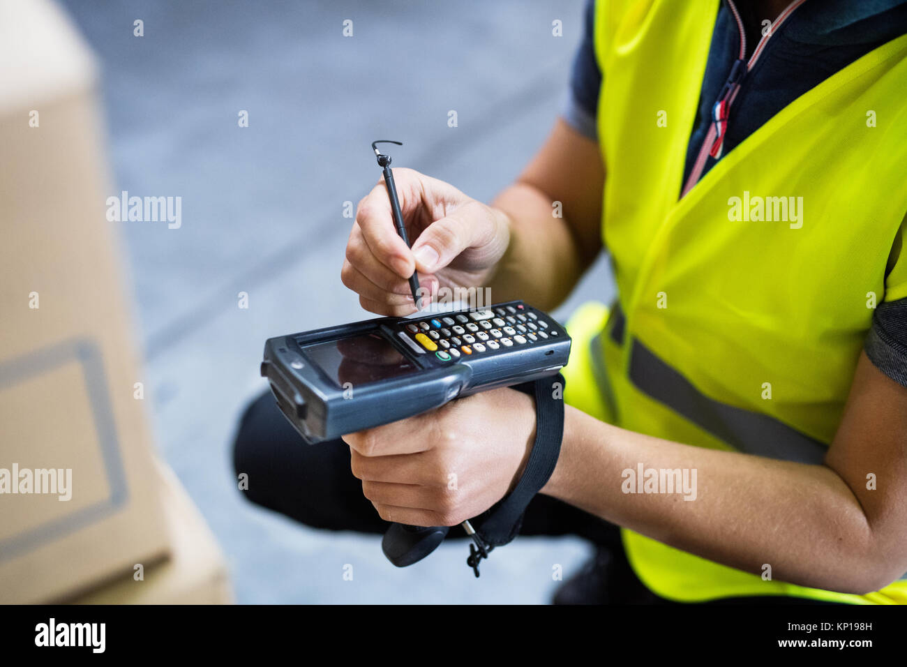 Barcode scanner hi-res stock photography and images - Alamy